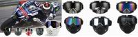 China TPU Frame Motorcycle Racing Goggles Windproof For ATV Competition for sale