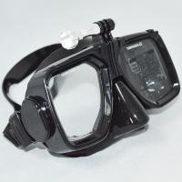 China Scratch Resistant Black Diving Snorkel Mask Watertight OEM Acceptable for sale