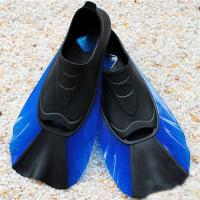 China Men Women Diving Swim Fins Premium PP & TPE Material Short Scuba Fins for sale