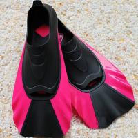 China Men Women Diving Swim Fins Premium PP & TPE Material Short Scuba Fins for sale