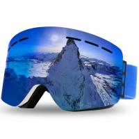 China UV 400 Protection Snow Ski Goggles With Interchangeable Lens for sale