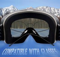 China SGS Lightweight Ski Snowboard Goggles For Men Women for sale