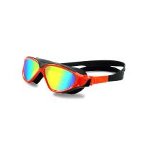 China UV Protection Big Frame Silicone Anti Fog Swimming Goggles for sale