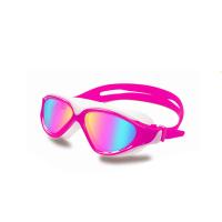 China UV Protection Big Frame Silicone Anti Fog Swimming Goggles for sale