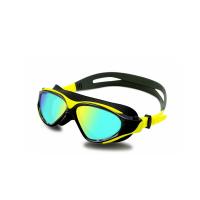 China UV Protection Big Frame Silicone Anti Fog Swimming Goggles for sale