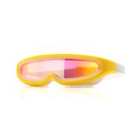 China PC Lenses Sport Big Frame Eyecup No Leaking Anti Fog Triathlon Swim Goggles With For Kids Fashionable Swimming Goggles for sale