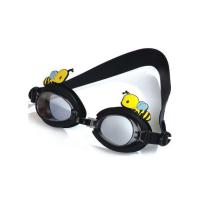 China 2021 New Custom Logo Print Anti Fog Adjustable Silicone Funny Cartoon Circle Swimming Glasses Eyewear For Kids for sale