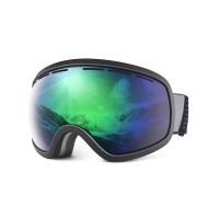 China Lightweight Spherical Ski Snowboard Goggles With Elastic Headband for sale
