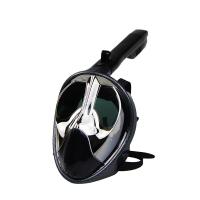 China Silicone 180 Degree Full Face Goggles With Snorkel Diving Using for sale