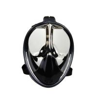 China Silicone 180 Degree Full Face Goggles With Snorkel Diving Using for sale