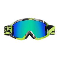 China Comfortable Anti Fog Coated Dirt Bike Goggles With TPU Flexible Frame for sale