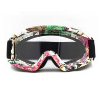 China Comfortable Anti Fog Coated Dirt Bike Goggles With TPU Flexible Frame for sale
