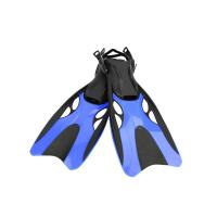 China Yellow Black Open Heel Scuba Diving Fins With Comfortable Foot Pocket for sale