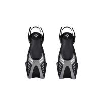 China Professional Short Scuba Diving Flippers With Open Heel Design for sale