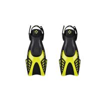 China Professional Short Scuba Diving Flippers With Open Heel Design for sale
