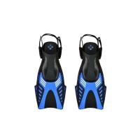 China Professional Short Scuba Diving Flippers With Open Heel Design for sale