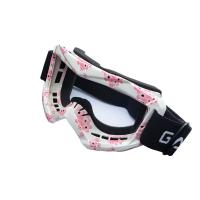 China Clear PC Lens Motocross Racing Goggles Anti Fog Dirt Bike Goggles for sale