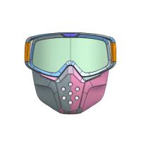 China Fashionable Motocross Racing Goggles High Impact Resistance For Adults for sale