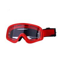China Helmet Compatible Motocross Racing Goggles With Non Fog PC Lens for sale