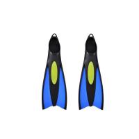 China Professional Full Foot Diving Swim Fins With Extended Sole Plate for sale