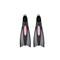 China Professional Full Foot Diving Swim Fins With Extended Sole Plate for sale