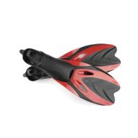 China Customized Color Diving Swim Fins Lightweight Full Foot Scuba Fins for sale