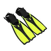 China 100% Silicone Material Short Swim Fins With Sun And Chlorine Resistance for sale