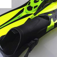 China 100% Silicone Material Short Swim Fins With Sun And Chlorine Resistance for sale
