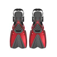 China High Performance Diving Swim Fins Premium PP And TPE Material Made for sale