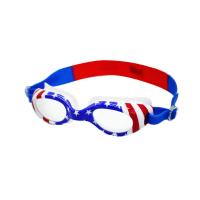 China American Flag Fog Proof Swim Goggles , Anti - Leak Triathlon Swimming Goggles for sale