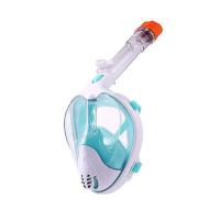 China 180 Degree Panoramic Viewing Shatterproof Diving Snorkel Mask  Silicone for sale