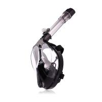China 180 Degree Panoramic Viewing Shatterproof Diving Snorkel Mask  Silicone for sale