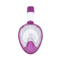 China Anti Fog 180 Degree Panoramic Full Face Snorkel Mask For Diving for sale