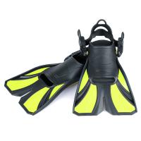 China Swim Training Silicone Scuba Diving Fins Self Adjusting For Snorkeling for sale