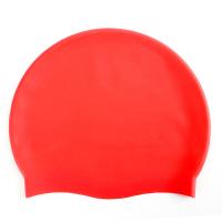 China Odorless Watertight Silicone Swimming Hats For Long Hair Drying for sale
