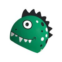 China Cute Cartoon Design Silicone Swimming Hats Waterproof For Boys Girls for sale