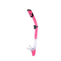 China Adult Diving Breathing Ultra Dry Snorkel With Air Release Valve for sale