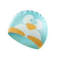 China Tear Resistance Children Waterproof Swim Cap For Short Hair for sale