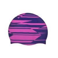 China Ladies Soft Waterproof Swim Cap Cover Ears No Peculiar Smell for sale