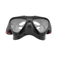 China Sealed Adult Anti Fog Diving Goggles Tempered Glass Snorkeling Mask for sale