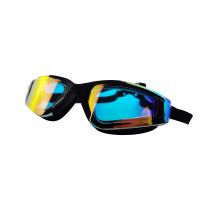 China Mirrored Coating Racing Anti Fog Swimming Goggles for sale