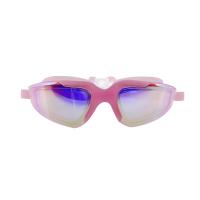 China Mirrored Coating Racing Anti Fog Swimming Goggles for sale