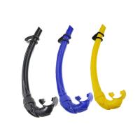 China 100% Silicone Flexible Roll Up Scuba Diving Snorkel Folding for Adult for sale