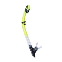 China Dry Snorkels Scuba Diving Tube with 100% Silicone Mouthpiece for sale