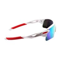 China Custom Logo UV400 Outdoor Sports Sunglasses Shatter Proof for sale