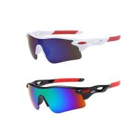 China Custom Logo UV400 Outdoor Sports Sunglasses Shatter Proof for sale