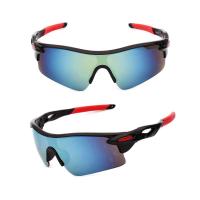 China Custom Logo UV400 Outdoor Sports Sunglasses Shatter Proof for sale
