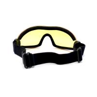 China Glare Protection Soft Prescription Skydiving Goggles Anti Fog for sale
