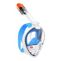 China Silicone Full Dry Snorkel Set Full Face Breathing Diving Anti Fog for sale