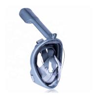 China Child Full Face Silicone PC Scuba Diving Snorkel Set Liquid Freediving for sale